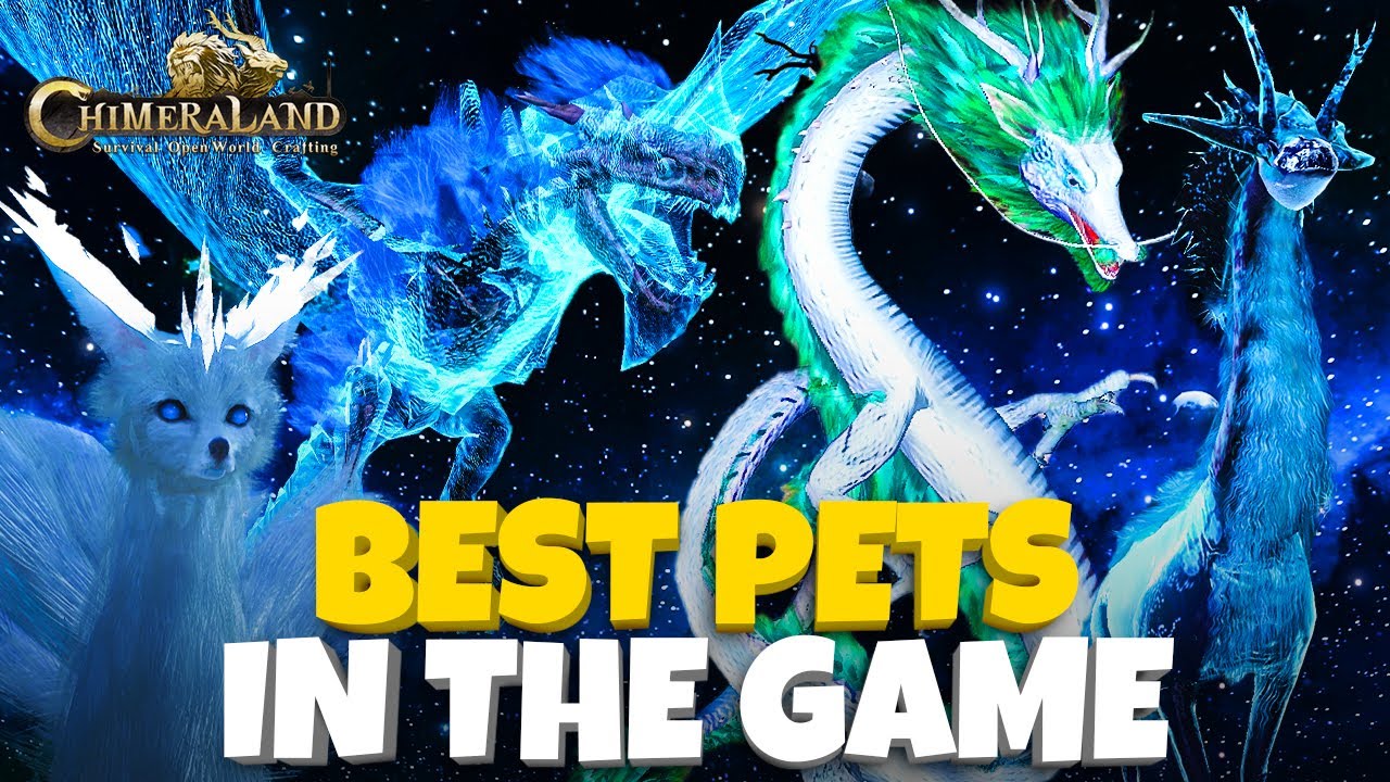 New NOBLE SERPENT Showcase BEST Pets and DINOSAURS | Chimeraland - YouTube