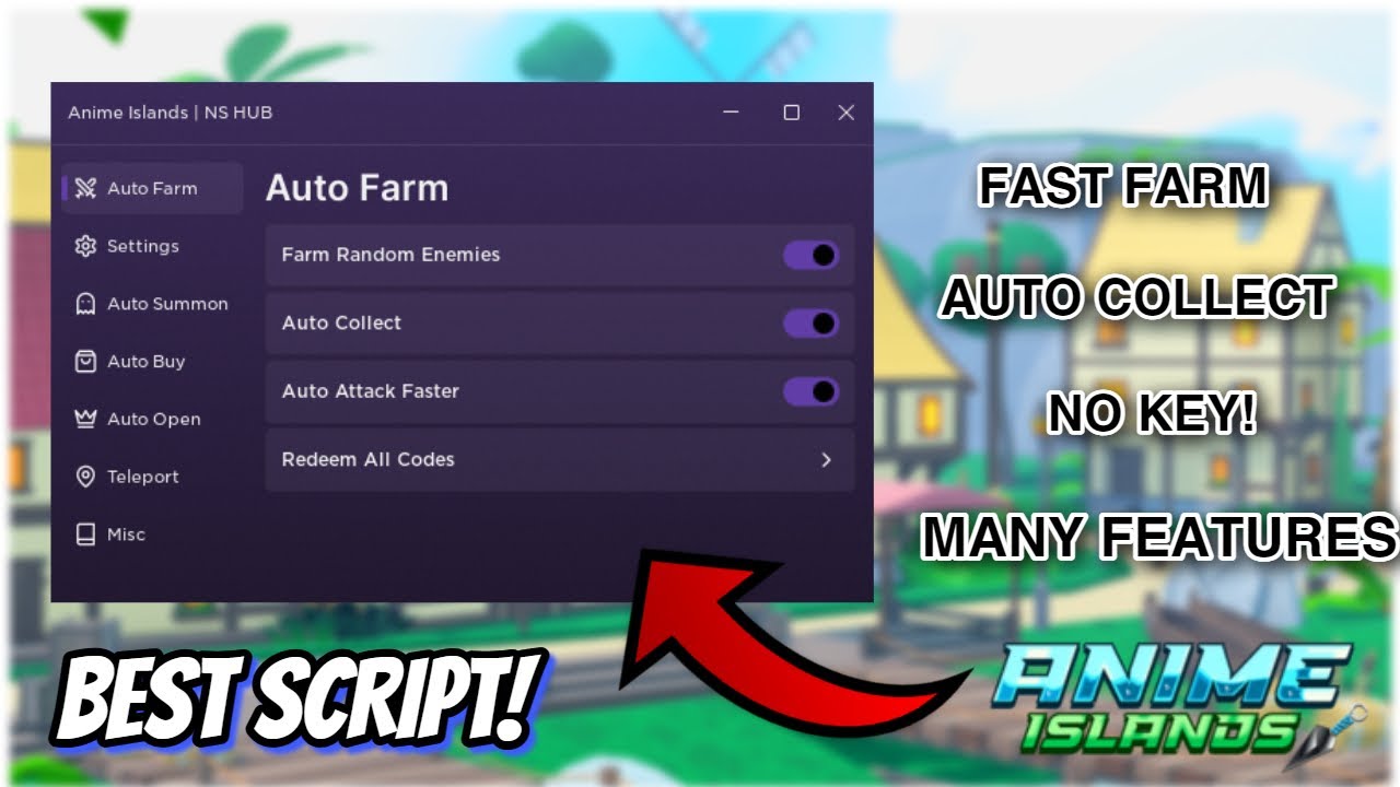 Anime Islands Best Script | Auto Farm Enemies, Auto Collect & More ...