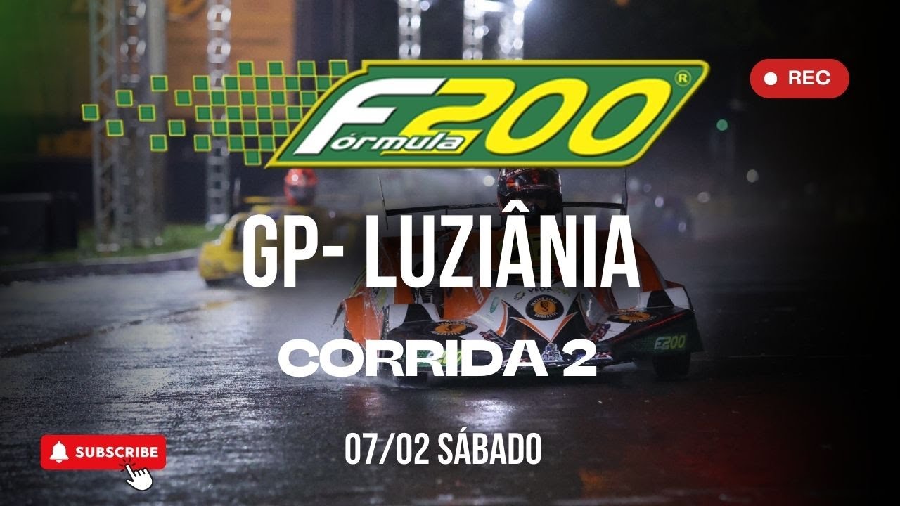 FÓRMULA 200 | Corrida 2 | |6ª ETAPA TEMPORADA 2025 | GP LUZIÂNIA - YouTube