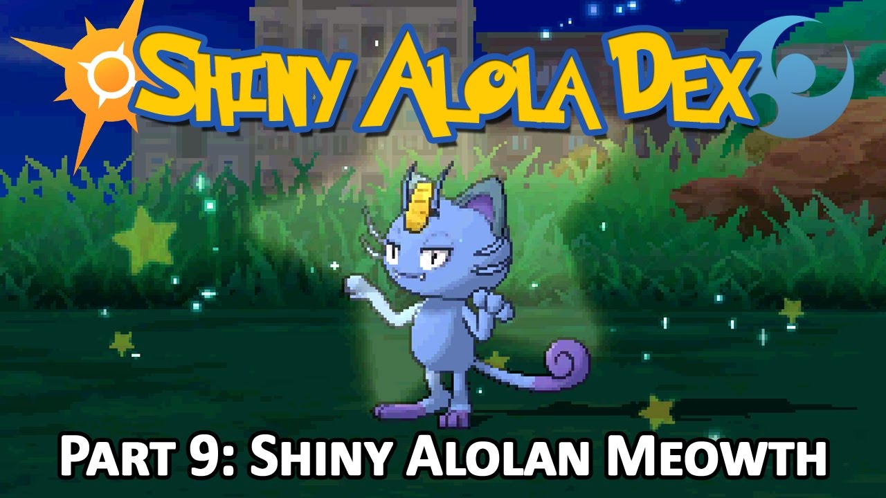 [LIVE!] Shiny Alolan Meowth after a 514 SOS Chain! (Pokemon Sun and ...