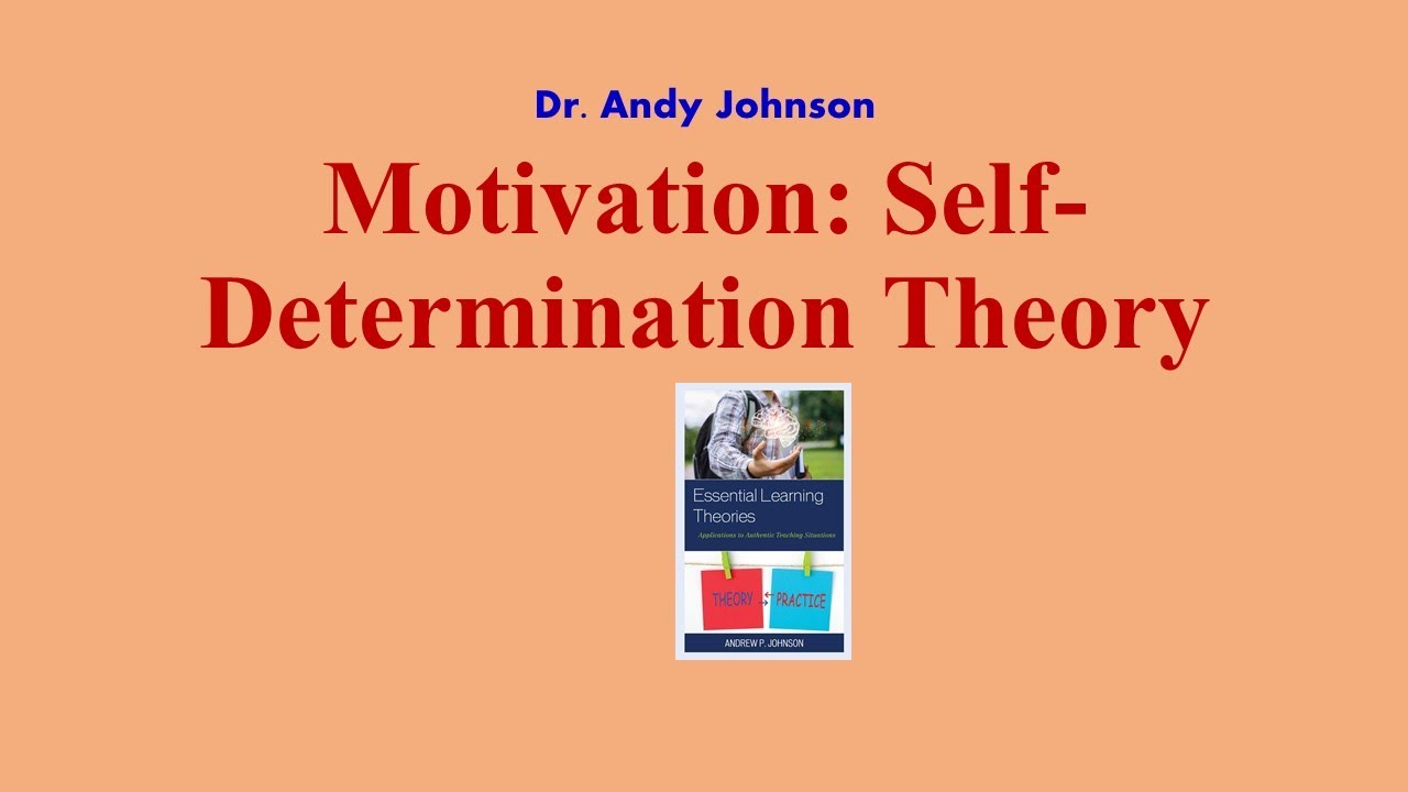 MOTIVATION: SELF-DETERMINATION THEORY - YouTube