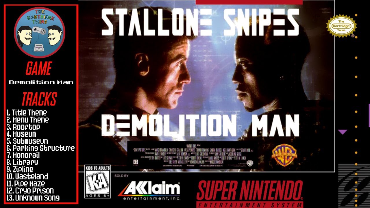 Demolition Man - Full SNES OST - YouTube