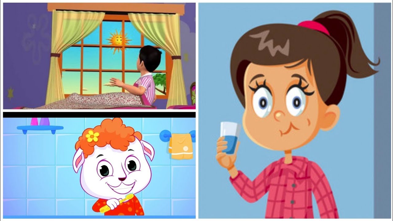 #Good Morning Good Morning Cartoon Song.Good Habits Cartoon.Morning ...