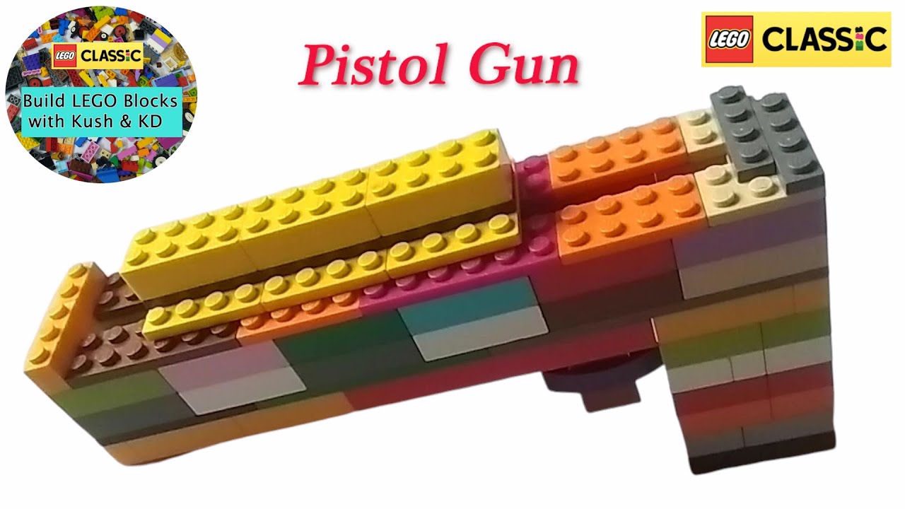 LEGO Pistol Gun with LEGO Classic 10715 || MOC || Building Instructions ...