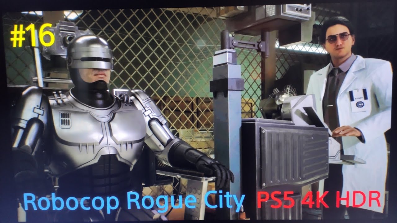 Robocop: Rogue City* PS5 4K HDR gameplay #16 - YouTube