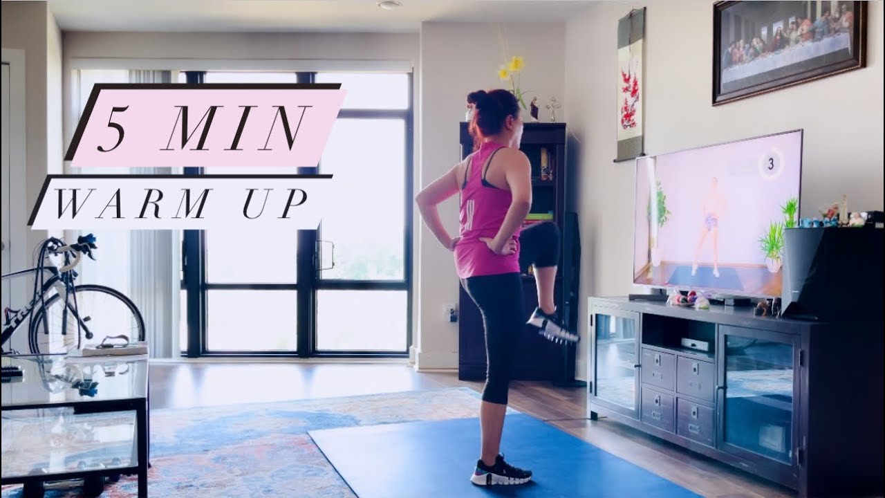 5 MIN WARM UP FOR AT HOME OR GYM WORKOUTS - YouTube