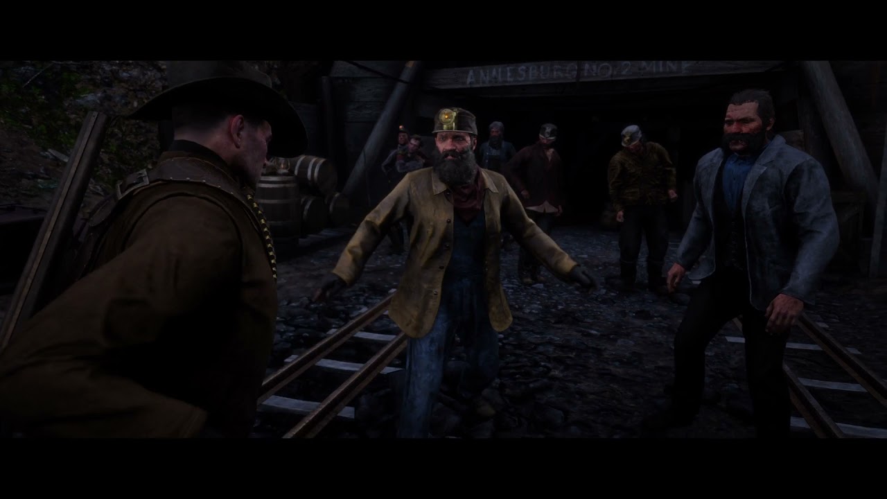 Arthur Morgan Defending Archie Downes - YouTube