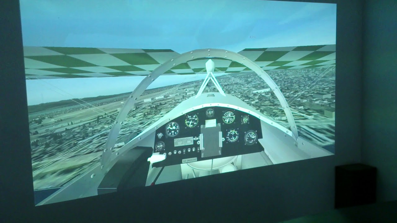 LITHUANIAN AVIATION MUSEUM flight simulators - YouTube