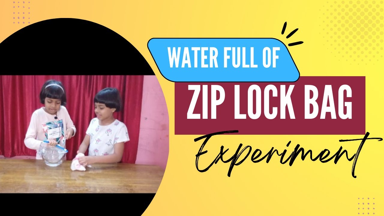 Water Full of Zip Lock Bag Experiment | Science Experiment | Activity4ever - YouTube