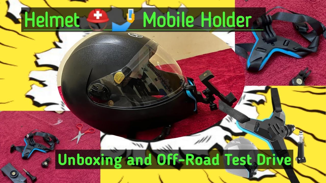 Unboxing Helmet Mobile Holder - YouTube