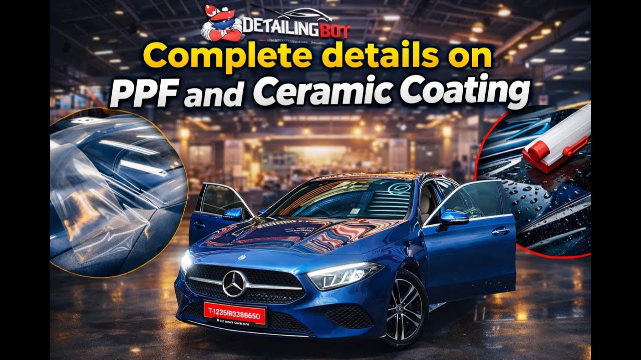 PPF vs Ceramic Coating – Which one is better || Be Alert from Fake PPF ...
