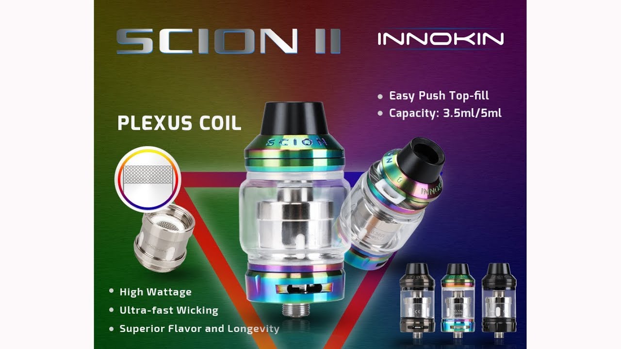 Innokin SCION 2 Tank Review – Adopt PLEXUS MESH COIL | High wattage and ...