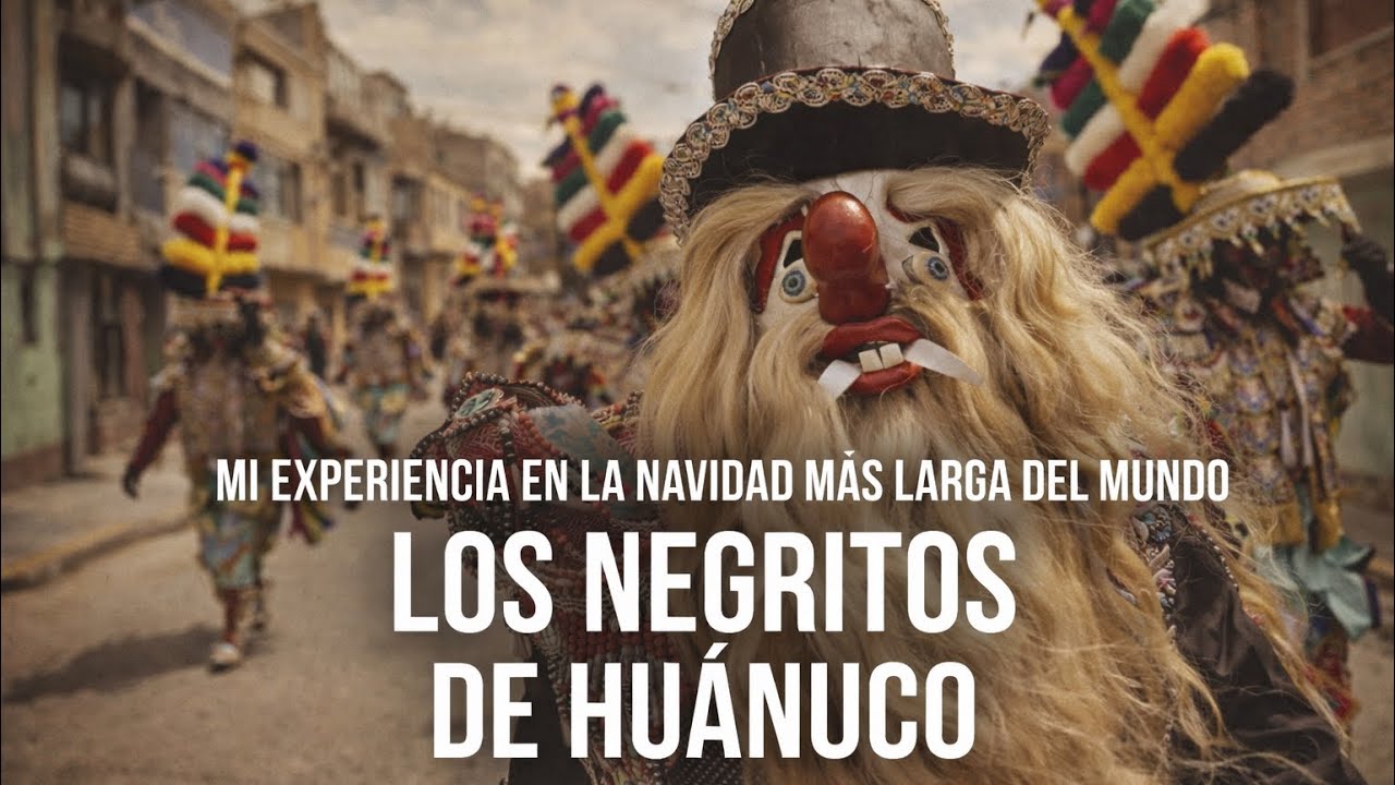 Asi se vive la fiesta de Los Negritos en Amarilis, Huánuco. - YouTube