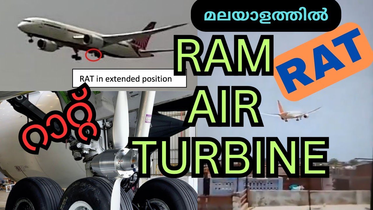 RAT.RAM AIR TURBINE MALAYALAM.റാം എയർ ടർബൈൻ - YouTube