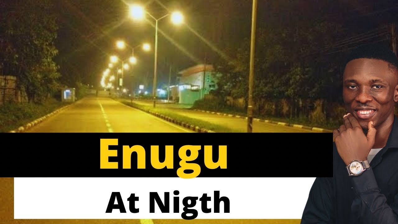 Enugu Tour: Drivethrough From ShopRite to Independence Layout at Night ...