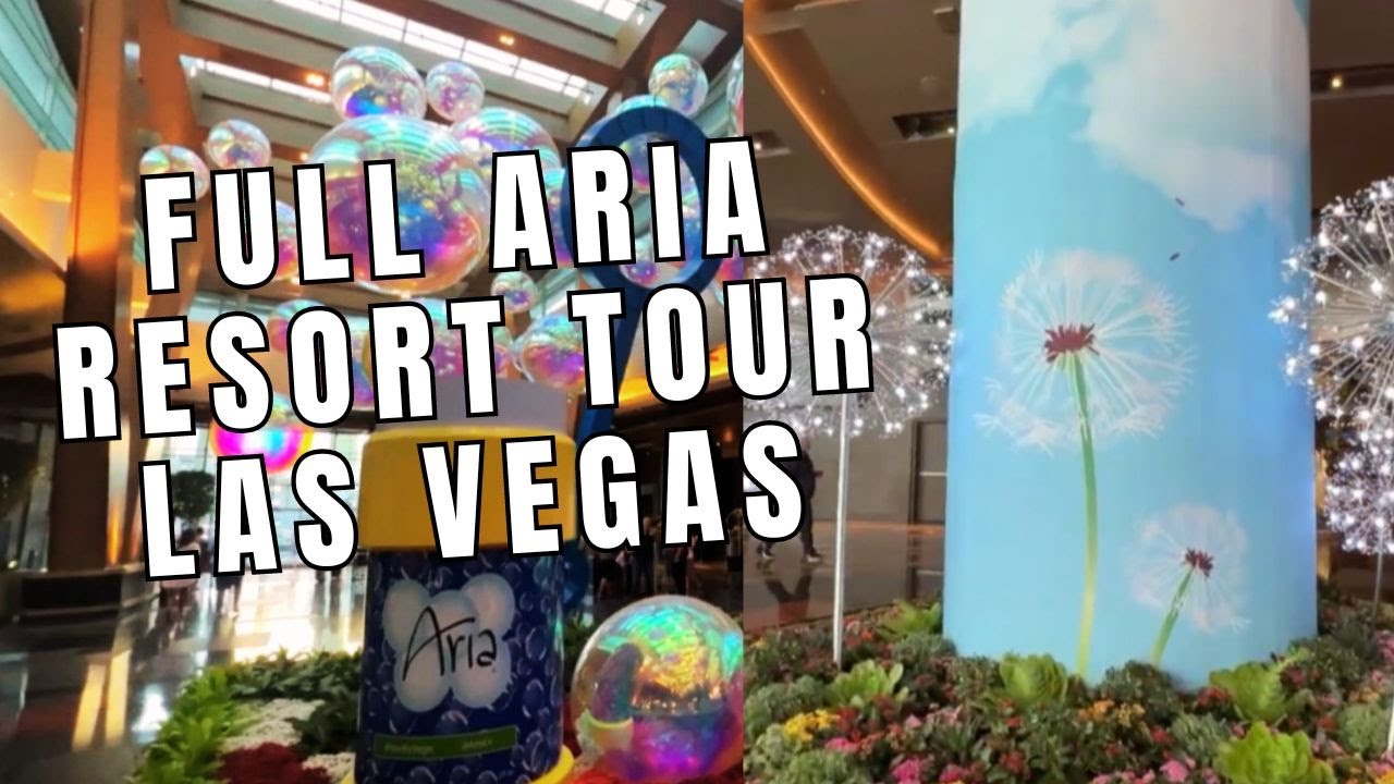 Las Vegas Resort Tour ARIA Resort & Casino Holiday Seasons, Conventions ...