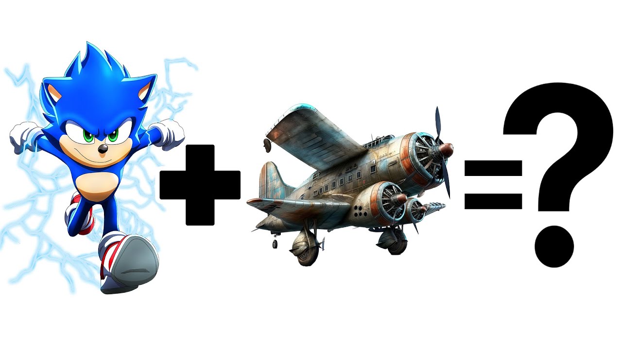 SONIC the Hedgehog CHARACTERS as PLANE & Combat Aircrafts 2023 | 💥 All ...