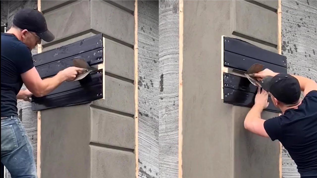 Master Solid Plasterer for 25 Years Cement Render Construction - YouTube