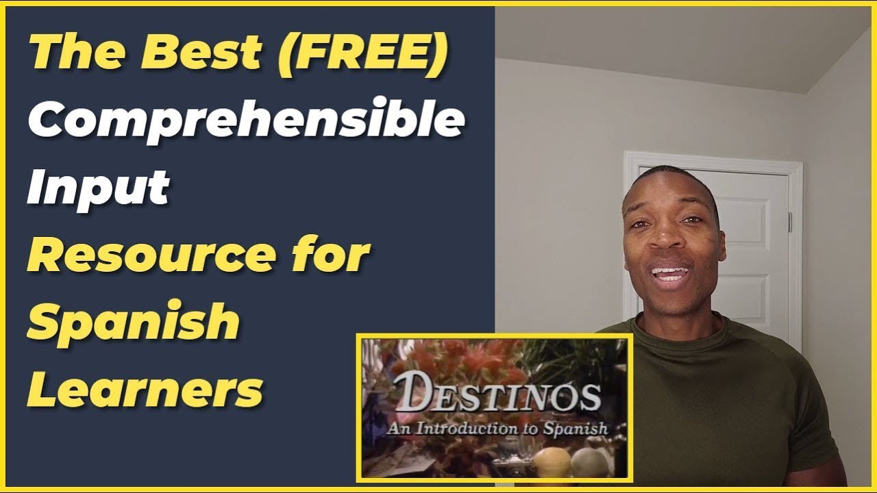 The Best Spanish Comprehensible Input Resource FREE! - YouTube