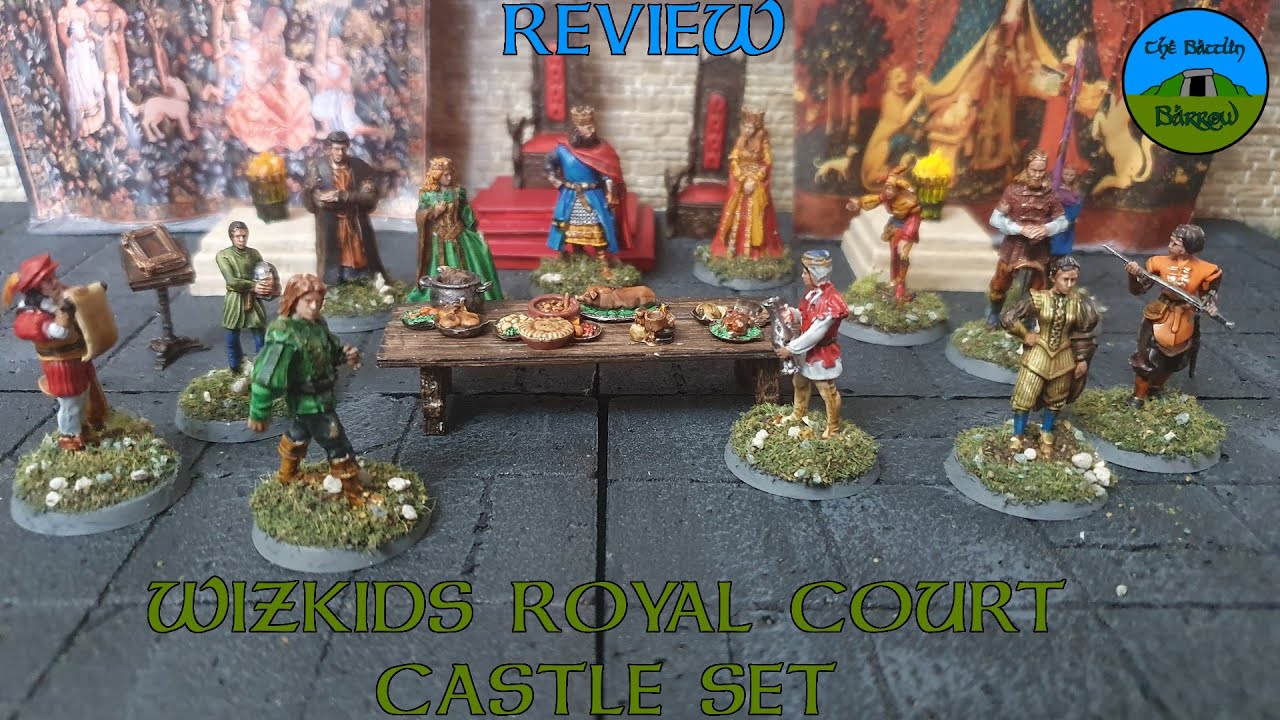 Wizkids Royal Court Castle Set Review - It has LED Braziers, but will ...