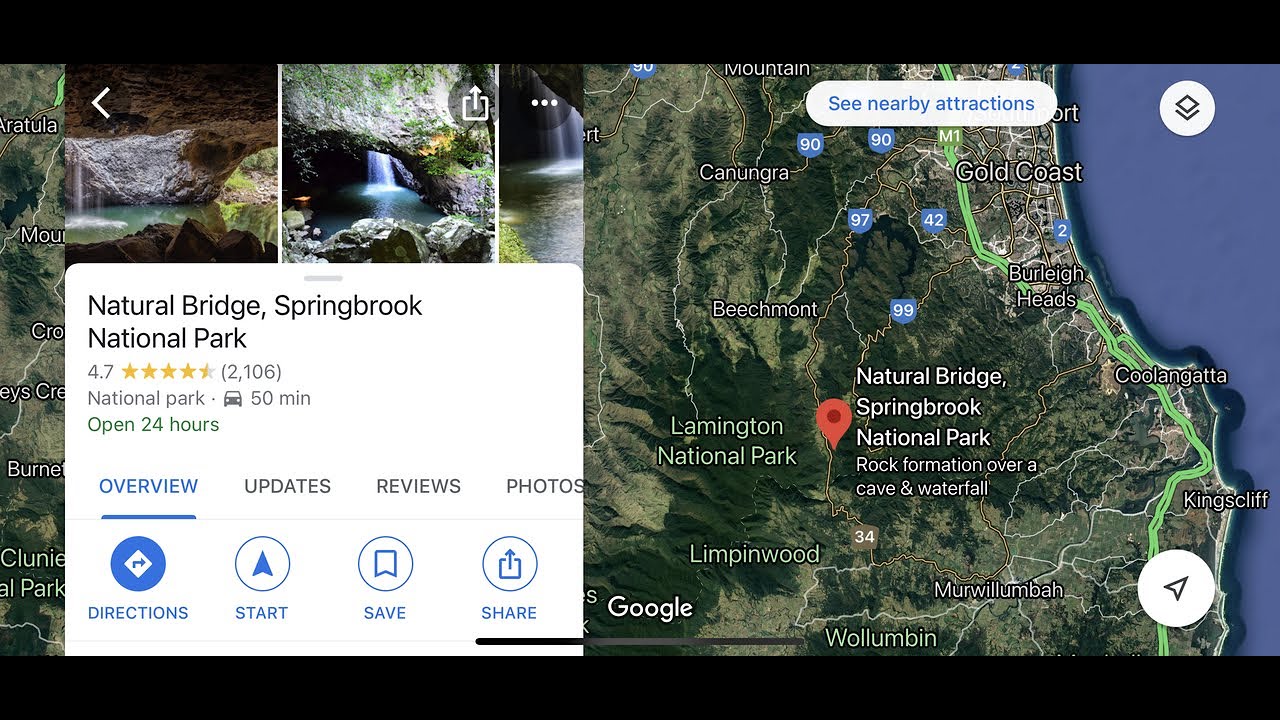 Natural Bridge - Springbrook National Park - Gold Coast - Queensland ...