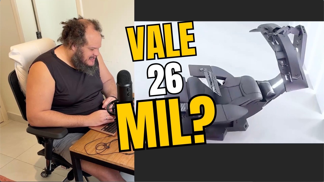 CADEIRA PRA PROGRAMAR DEITADO POR R$26 MIL - YouTube