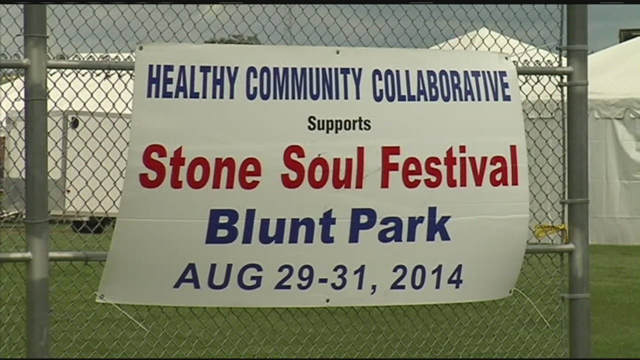 Stone Soul festival draws crowds to Blunt Park - YouTube