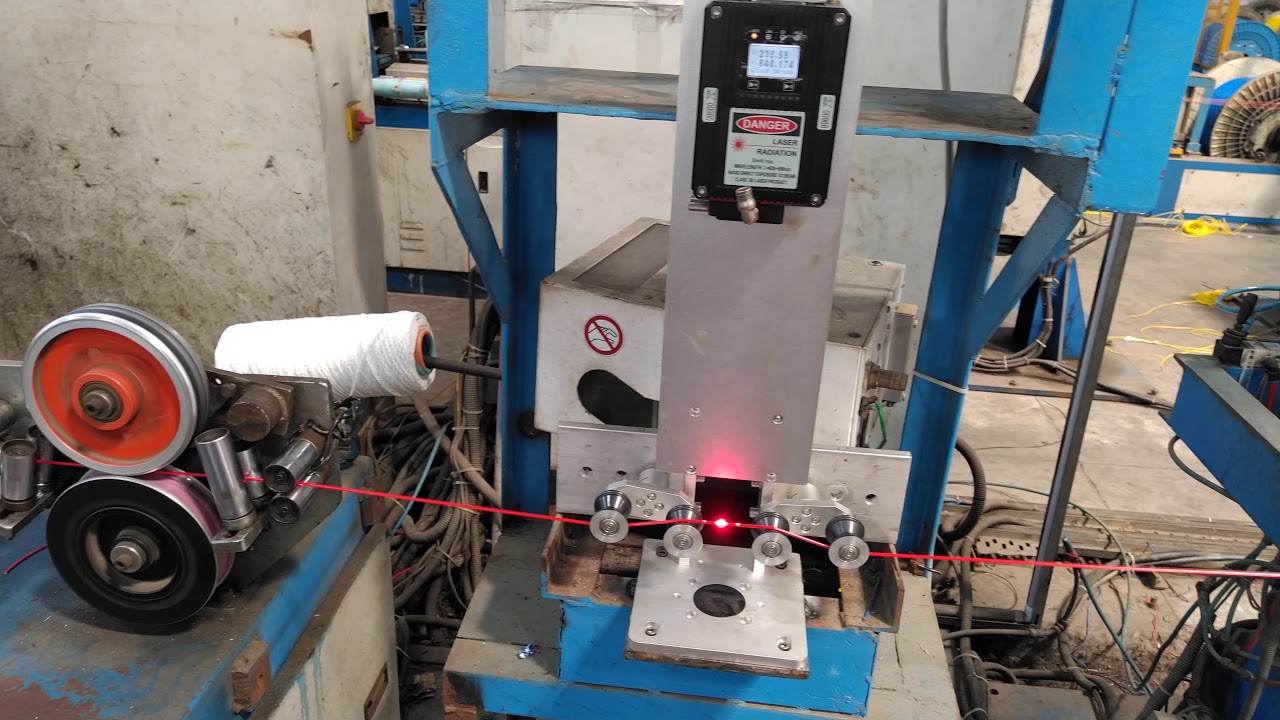 Proton Products SLR Mini 3060 Non Contact Length Measurement on Coiling ...