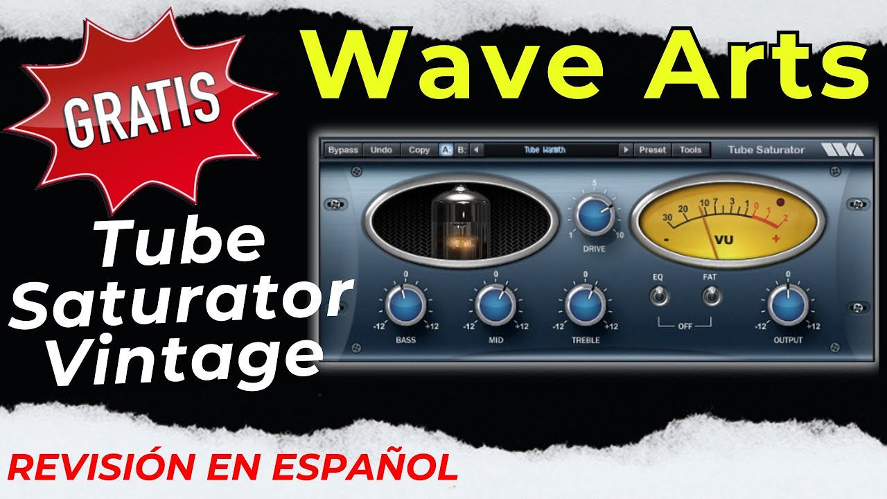 🎧Wave Arts Tube Saturator Vintage🎧-Revisión en Español- ¡GRATUITO ...