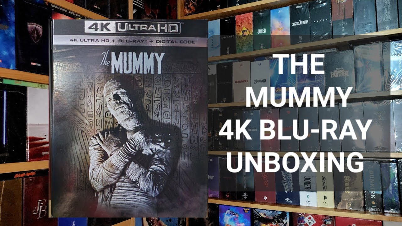 THE MUMMY 4K ULTRA HD BLU-RAY UNBOXING + MENU - YouTube