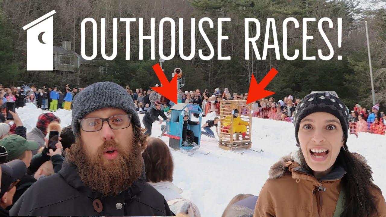 The Great Outhouse Races 2020 at Ski Sapphire Valley - YouTube