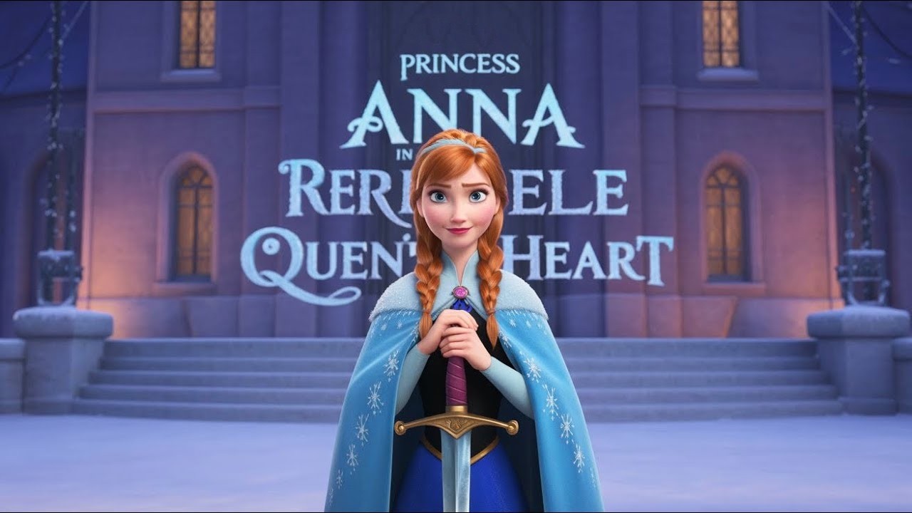 Disney Anna Reign in Arendelle: Queen's Heart - Princess Anna Cartoon ...