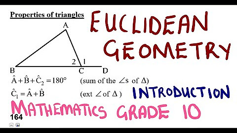 Mathematics Grade 10 Euclidean Geometry. - YouTube