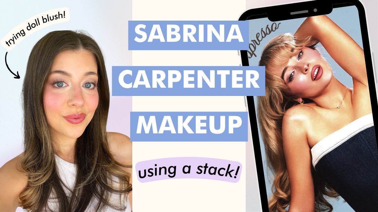Sabrina Carpenter Doll Face Blush Tutorial - YouTube