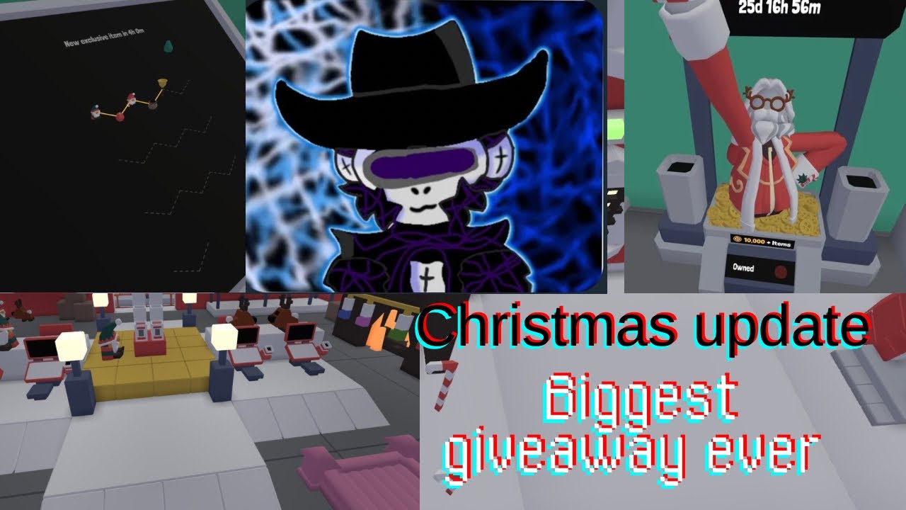 New Christmas update and all butcoins in Yep hide and seek - YouTube