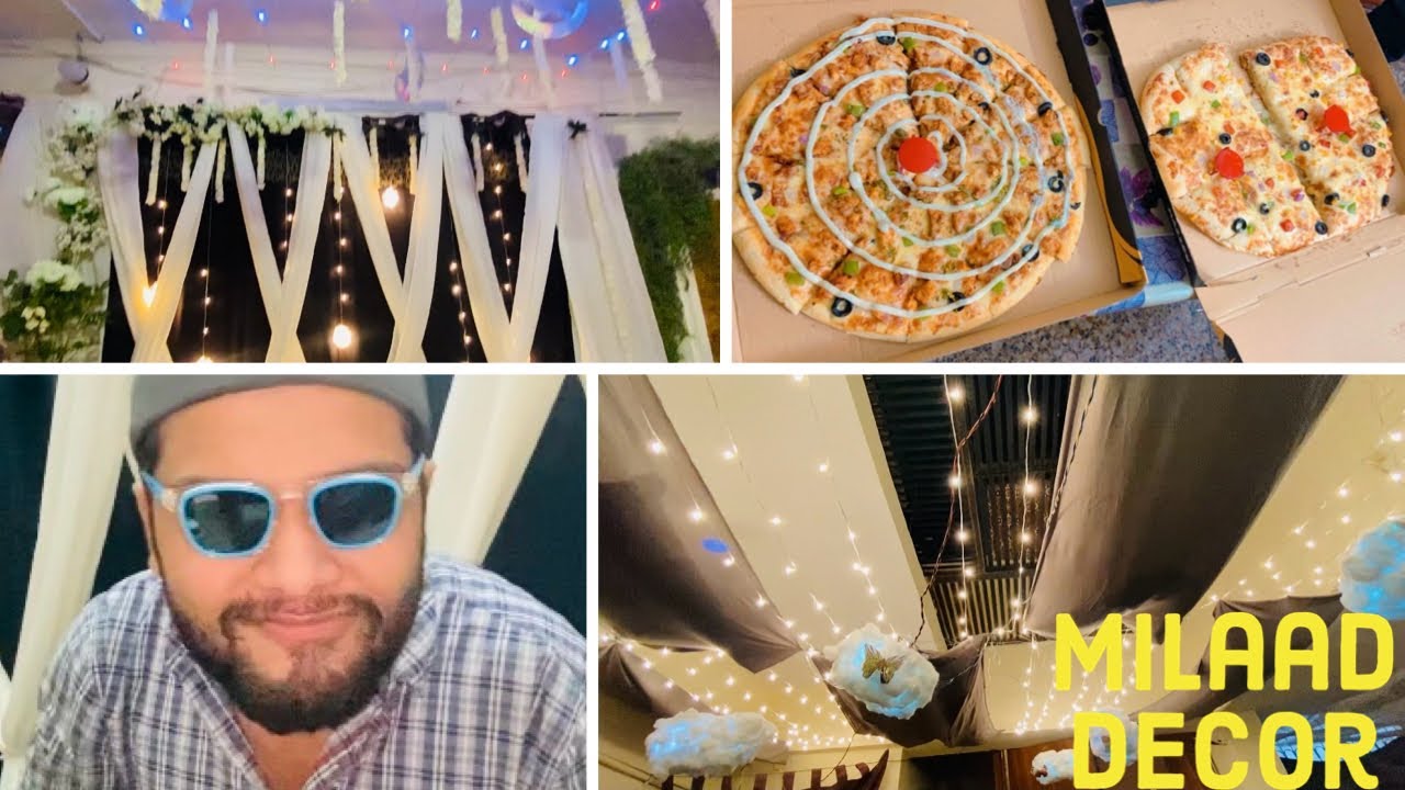 MILAD DECOR || TAYYAB KI PAGAL HARKATAIN - YouTube