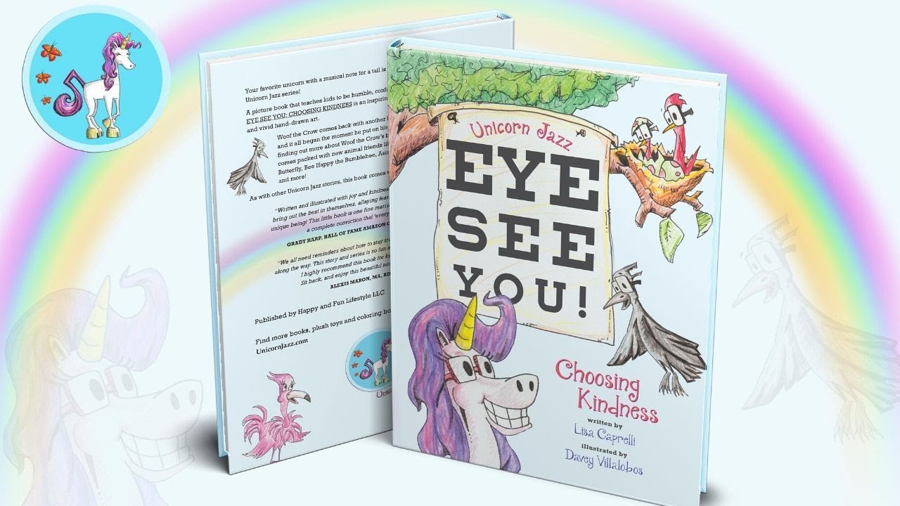 Children's Unicorn Book Series - Eye See You Unicorn Jazz Choosing ...