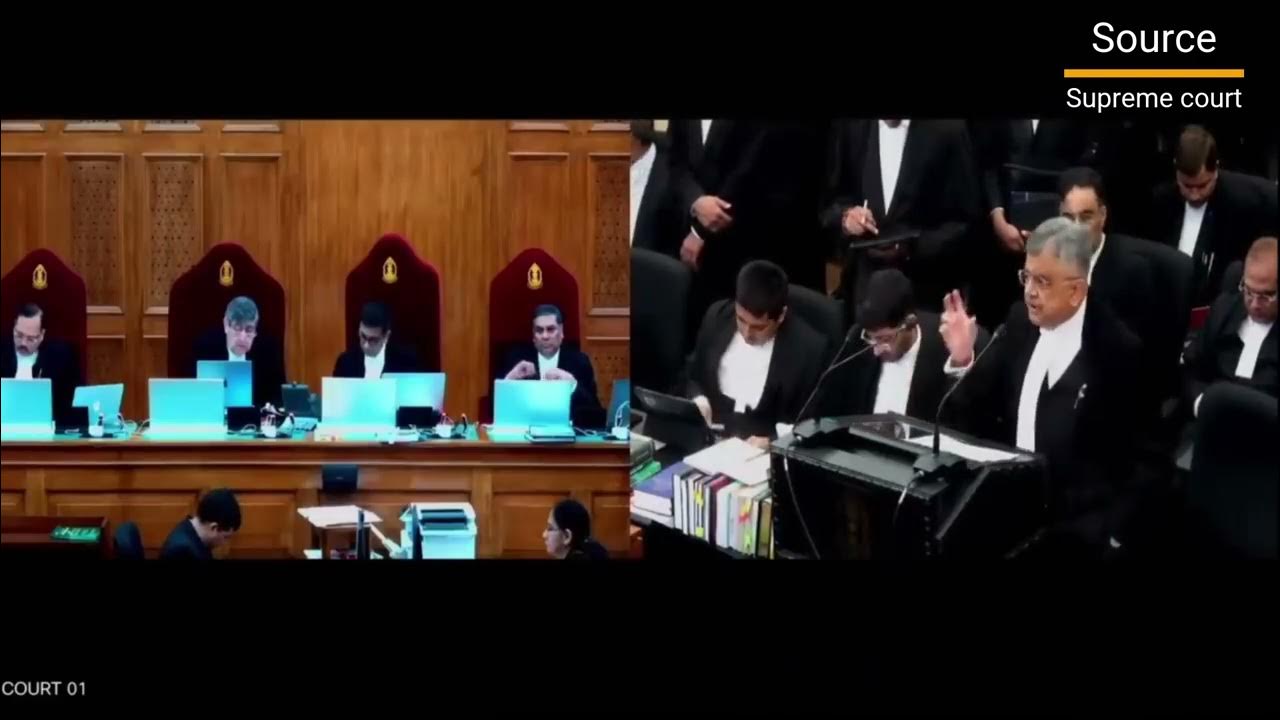 article 370 hearing. Tushar Mehta hard hit fact about Kashmir development rattled Kapil Sibal ...