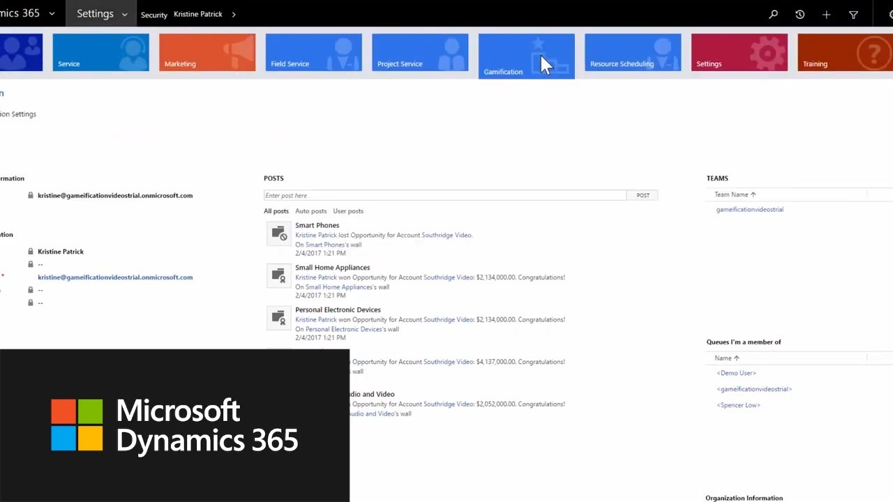 Quick Tips: View default KPIs in Dynamics 365 (online) - YouTube