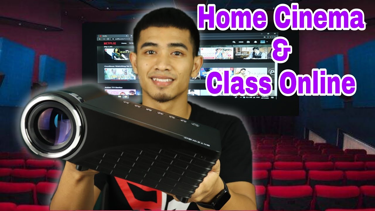 Tengok Wayang kat rumah time PKP | Unboxing & Review LED Projector BW ...
