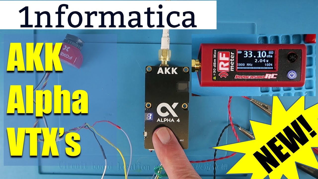 AKK Tech Alpha FPV 5 8GHz VTX Video Transmitter Range NEW 2024 - YouTube