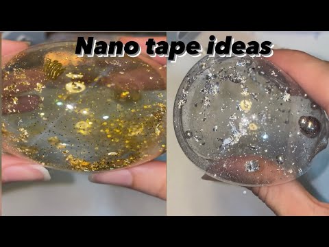 Nano tape craft ideas / Nano tape squishy / Nano tape bubble / Nano ...