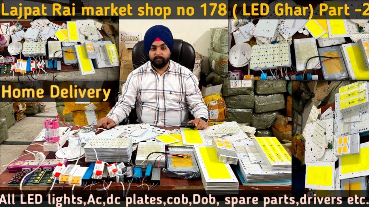 All Led light, drivers, flood light panel,cob, dob lights & bulb spare ...