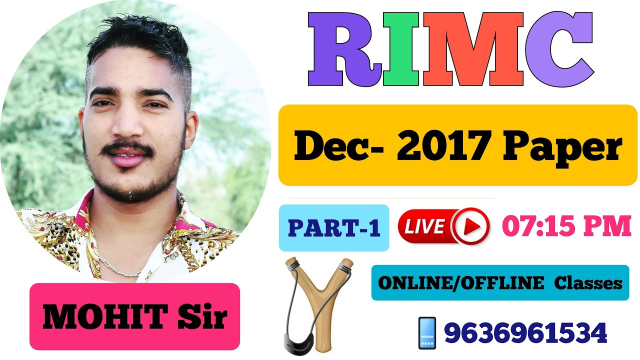 RIMC Paper Solution | RIMC Maths Paper Solution - YouTube