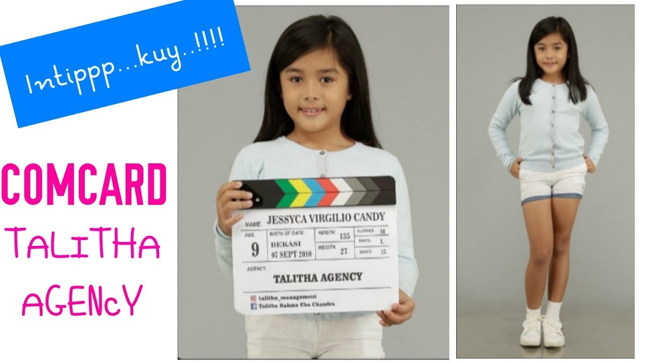 Composite CARD - COMCARD RV KIDS AGENCY ANAK (composite photo n video profile) - model / talent ...
