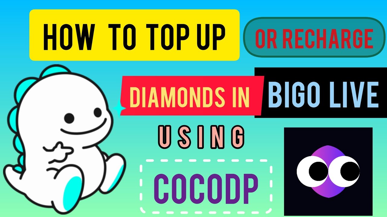 Bigo Live: Paano magrecharge ng diamonds sa bigo live gamit ang Cocodp? - YouTube