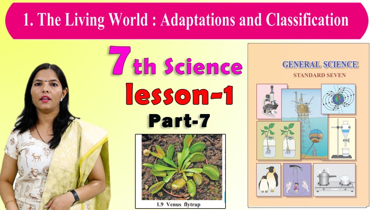 7th Science | The Living World : Adaptations and Classification ...
