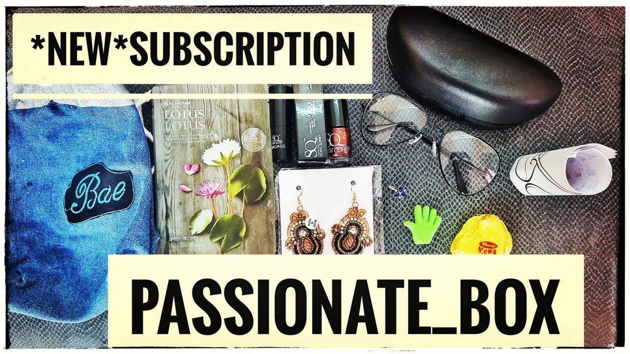 *New* Passionate Box | Beauty & Lifestyle Subscription | Unboxing ...