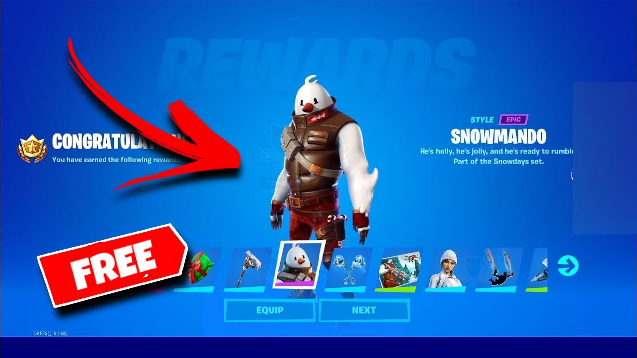 HOW TO GET ALL WINTERFEST REWARDS IN FORTNITE! ( FREE ALL WINTERFEST ...