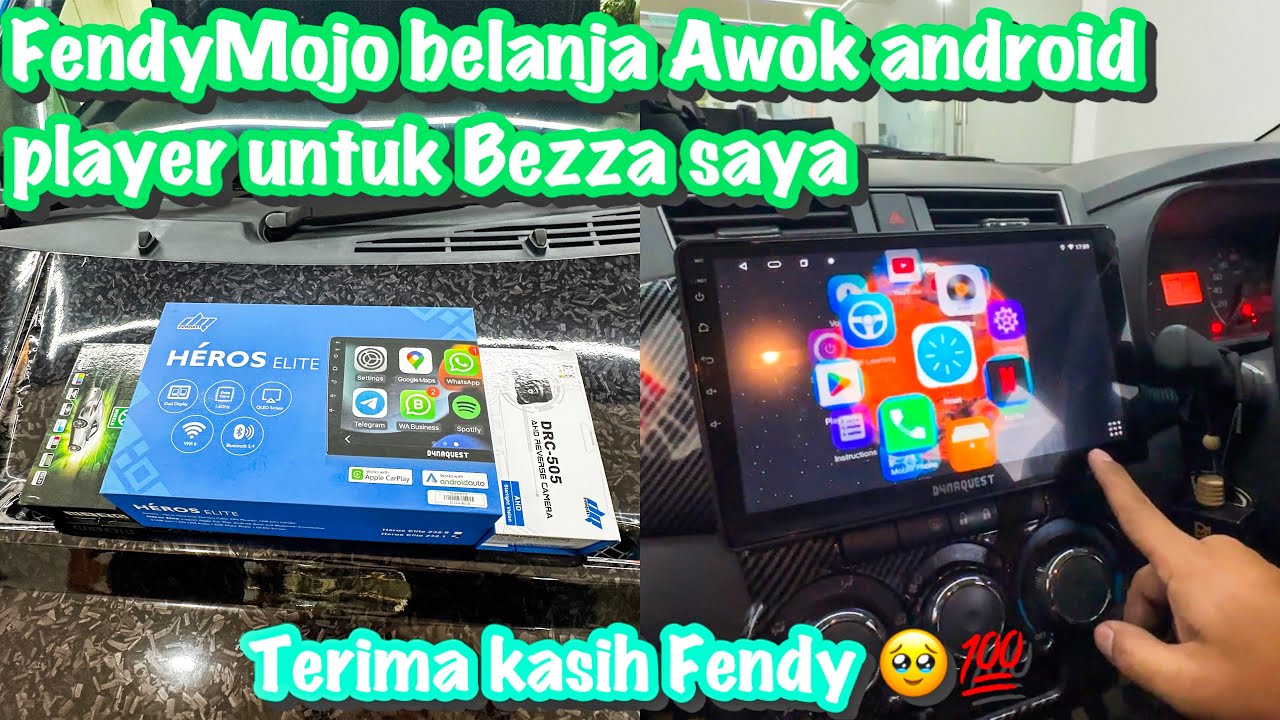 @Fendymojo BELANJA AWOKDEW ANDROID PLAYER | PERODUA BEZZA GR | ABANG ...